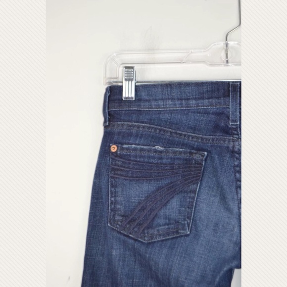 7 For All Mankind | Jeans | 7fam Dojo 26 Cropped Capri Jeans W 295 X I ...